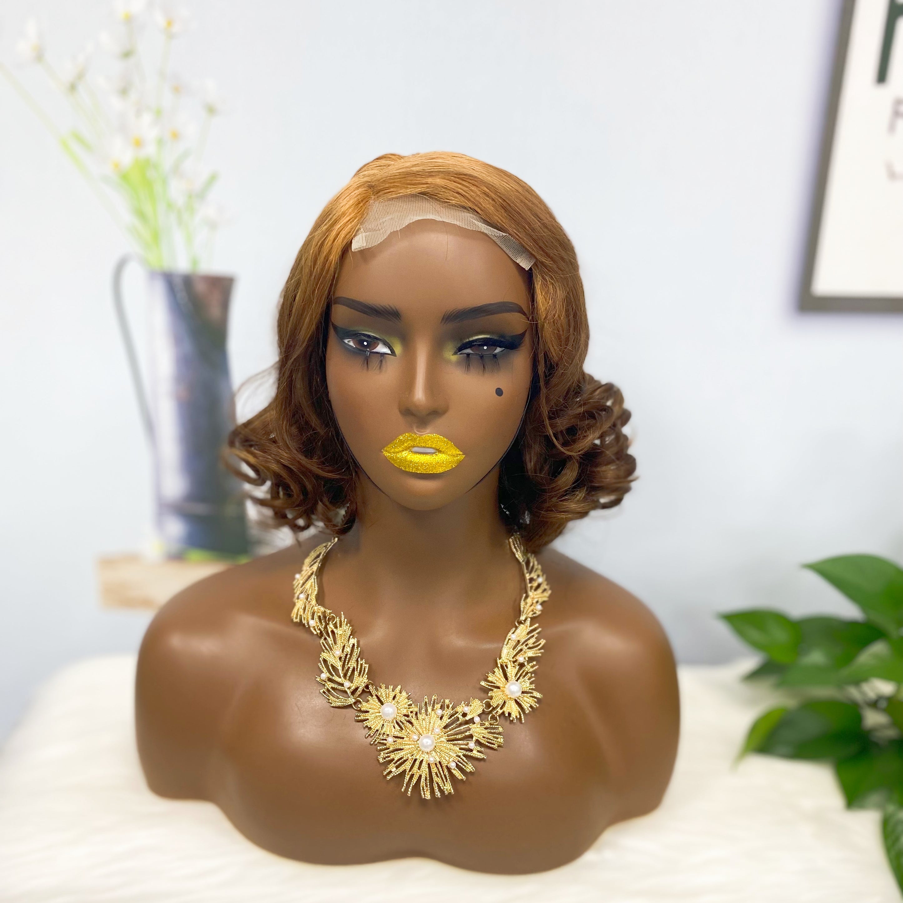 4*4 Wig Fumi Human Hair Wig Color T30/4# – Sawa Wig